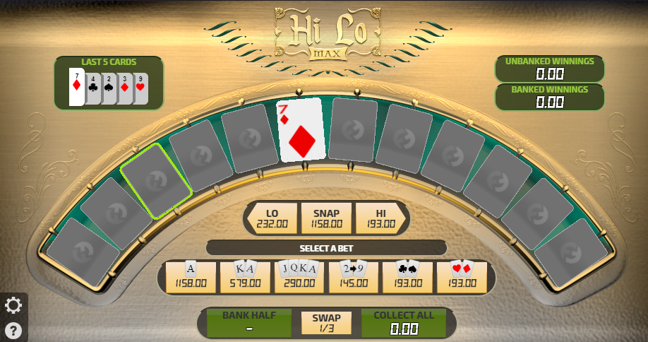 Hi Lo Max - Wizard of Odds